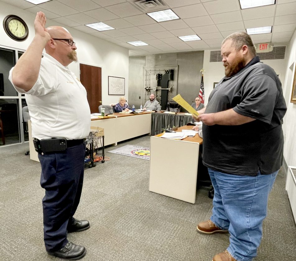 East Palestine fire chief sworn in | News, Sports, Jobs - Salem News